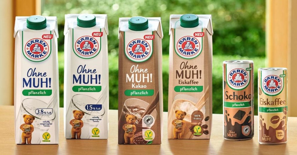 Milchalternativen und Eiskaffee von Bärenmarke – Vegane Produkte